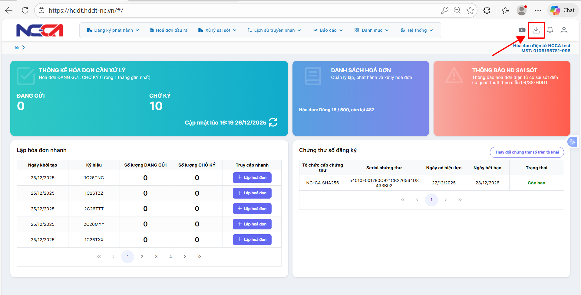 Hướng dẫn cài đặt Plugin hóa đơn NC-invoice - NC-CA